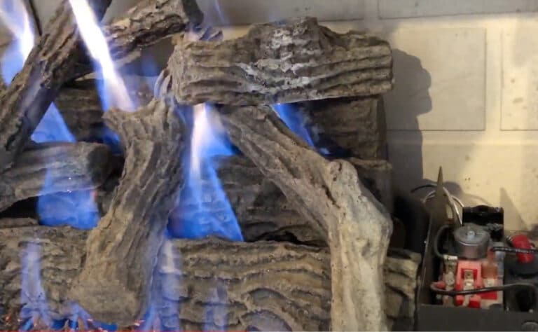 How to Adjust Gas Fireplace Flame Color (User Guide)